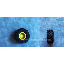 1/64 Tire & rim 850/65-38 pair